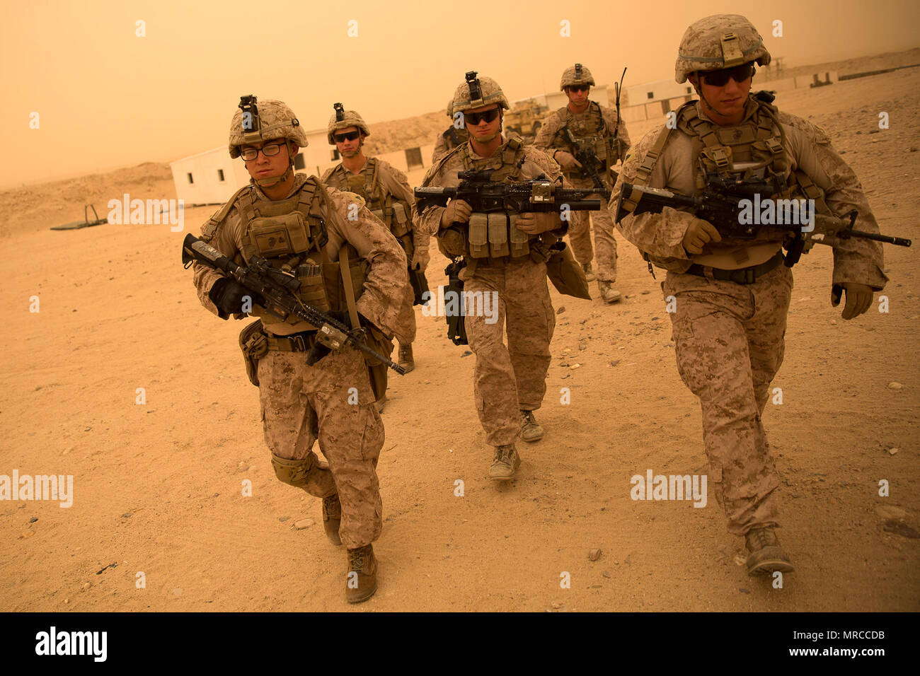 FORWARD OPERATING BASE GERBER, Kuwait (April 14, 2017)— U.S. Marines ...