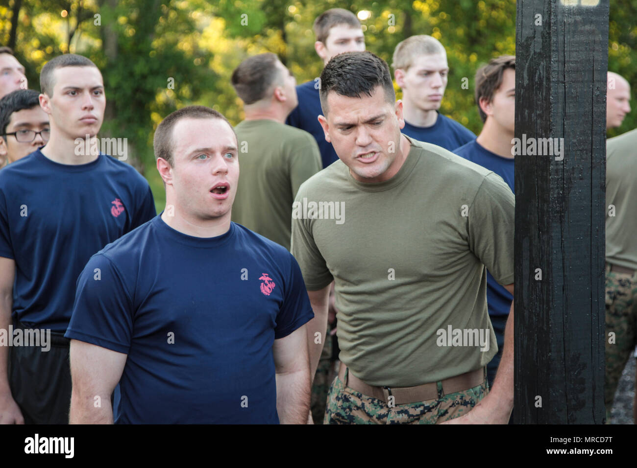 U.S. Marine Corps Sgt. Brian Dewitt, a Recruiting Substation Brentwood ...