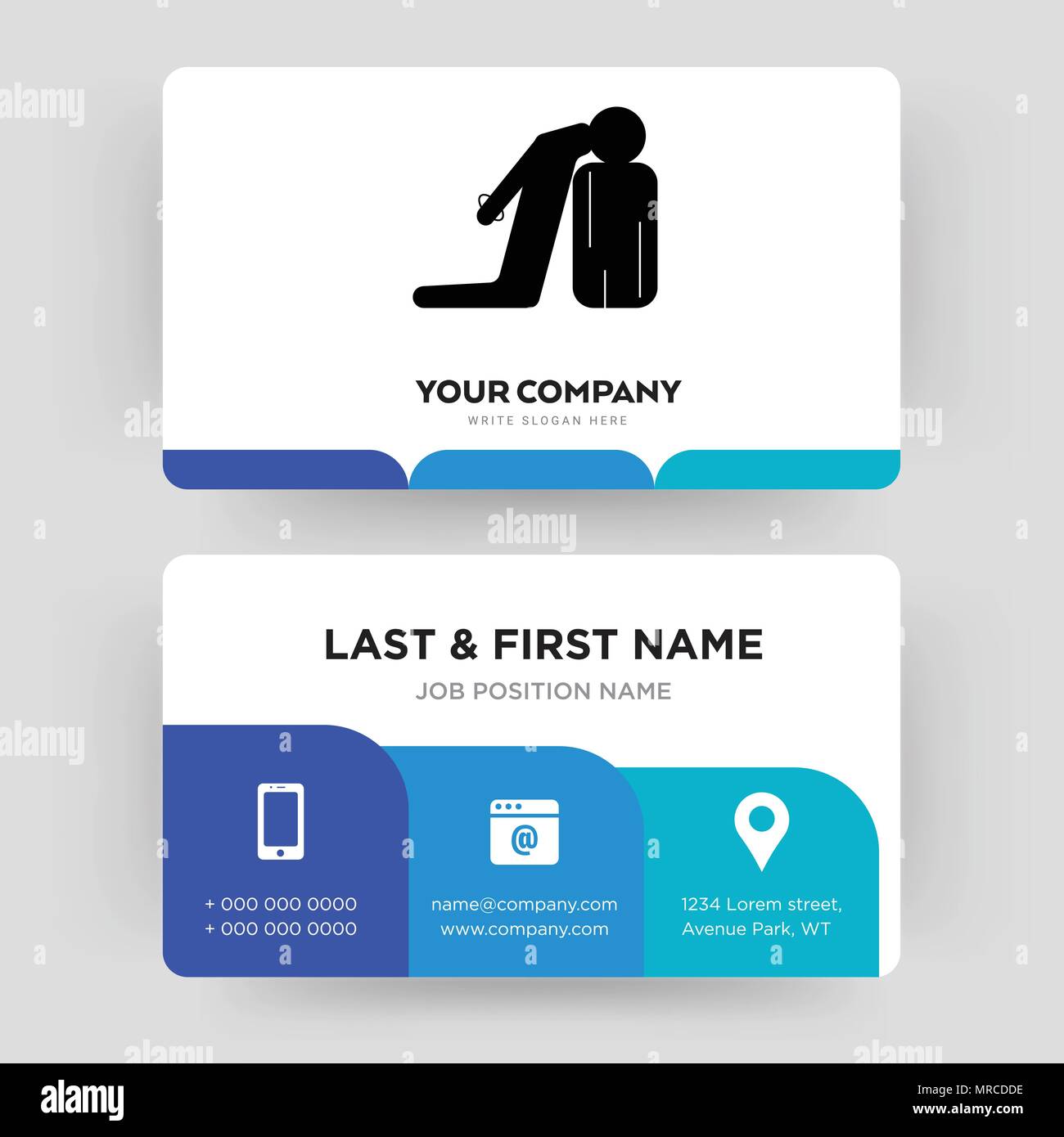 execution, business card design template, Visiting for your company ...
