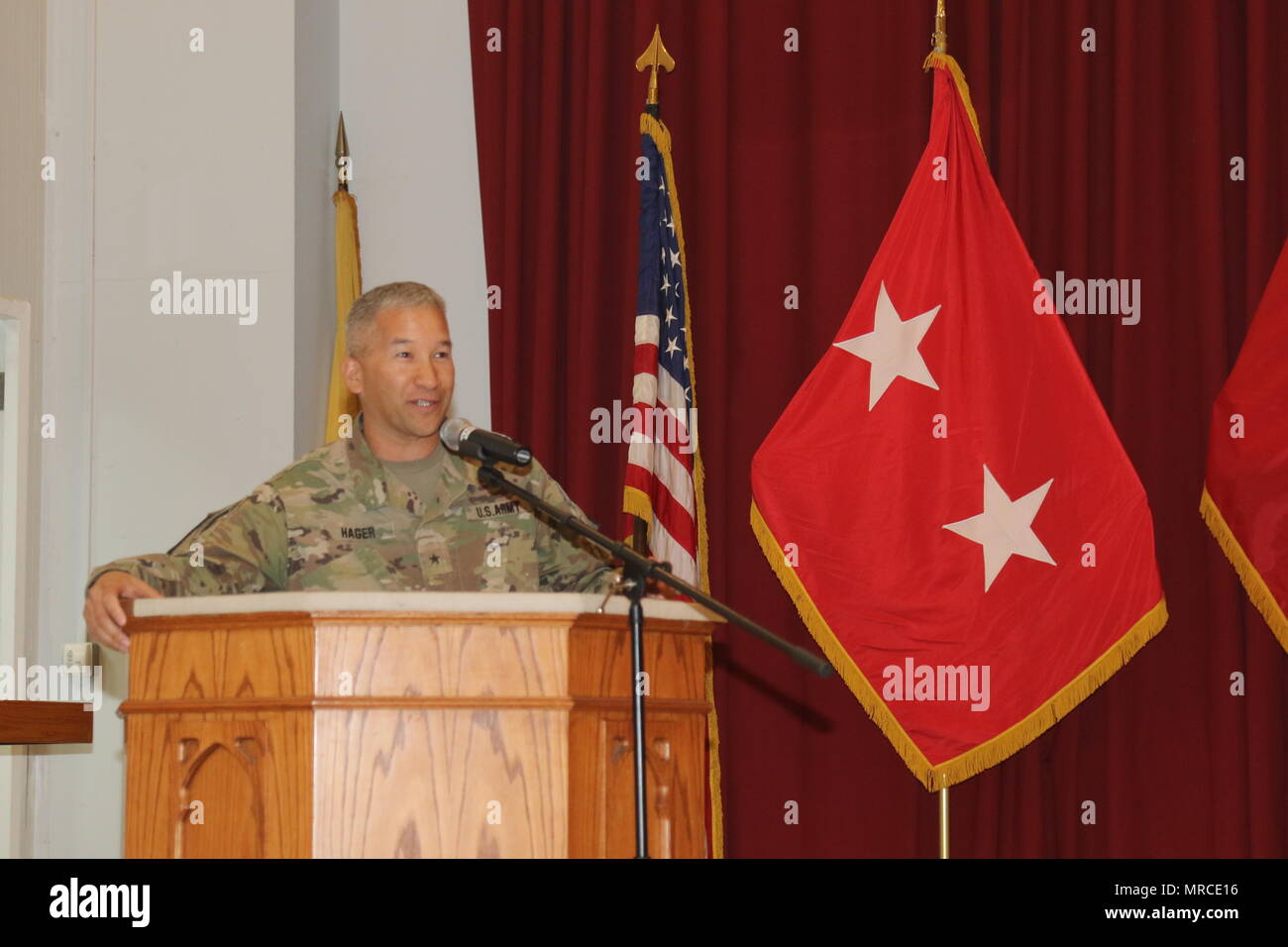 Brig. Gen. Stephen Hager, commanding general, 335th Signal Command ...