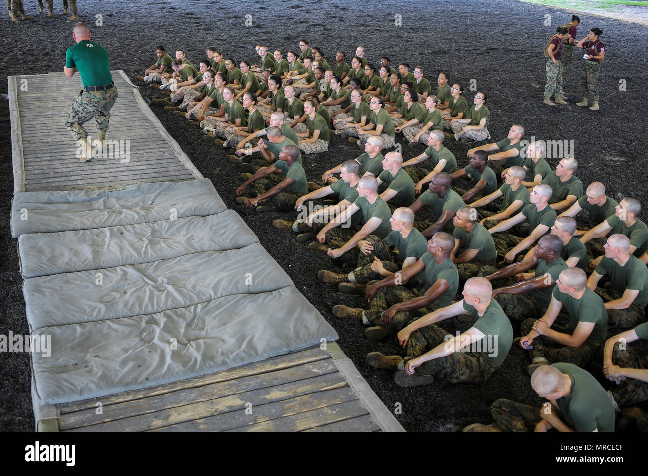 U.S. Marine Corps Staff Sgt. Shawn Mcgee, a Marine Corps Martial Arts ...
