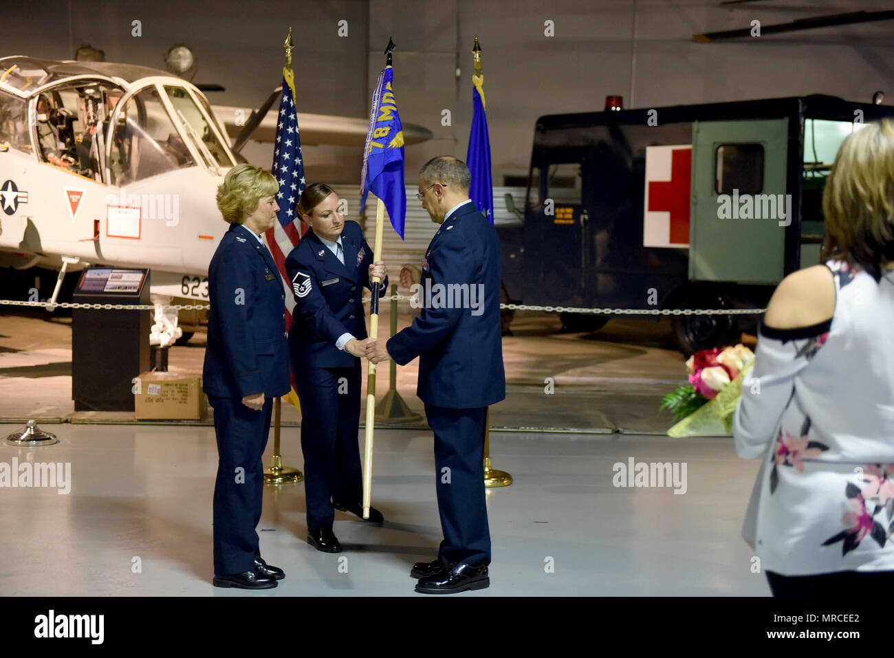 Col. Christine Berberick, 78th Medical Group commander, and Lt. Col ...