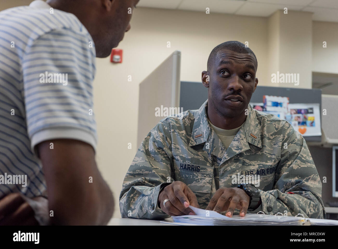 Air Force Reserve 2nd Lt. D’Anthony Harris, 413th Aeromedical Staging ...
