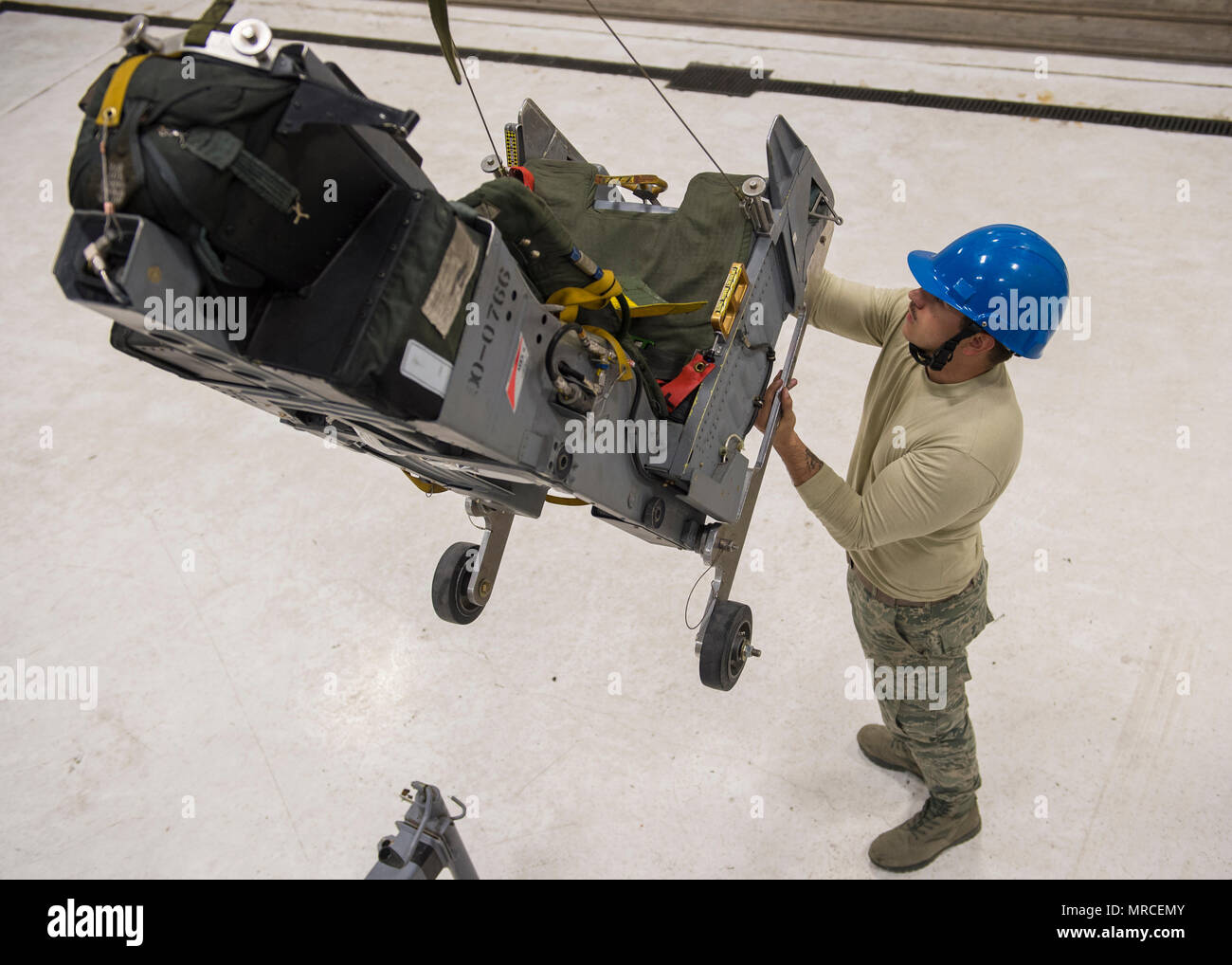 Airman 1st Class Steven Phelps, a 54th Maintenance Squadron egress ...
