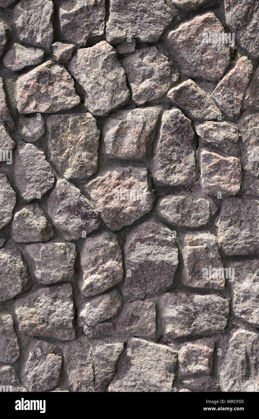 Stone wall background - building feature. Texture of thick and strong ...