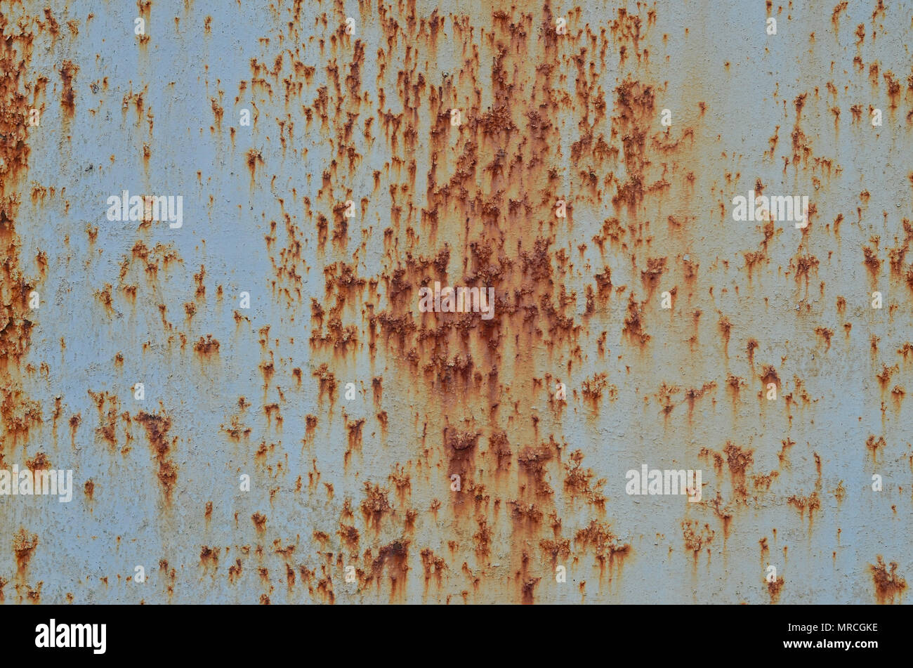 Rusty metal texture with scratched surface. Old painted metal wall with ...