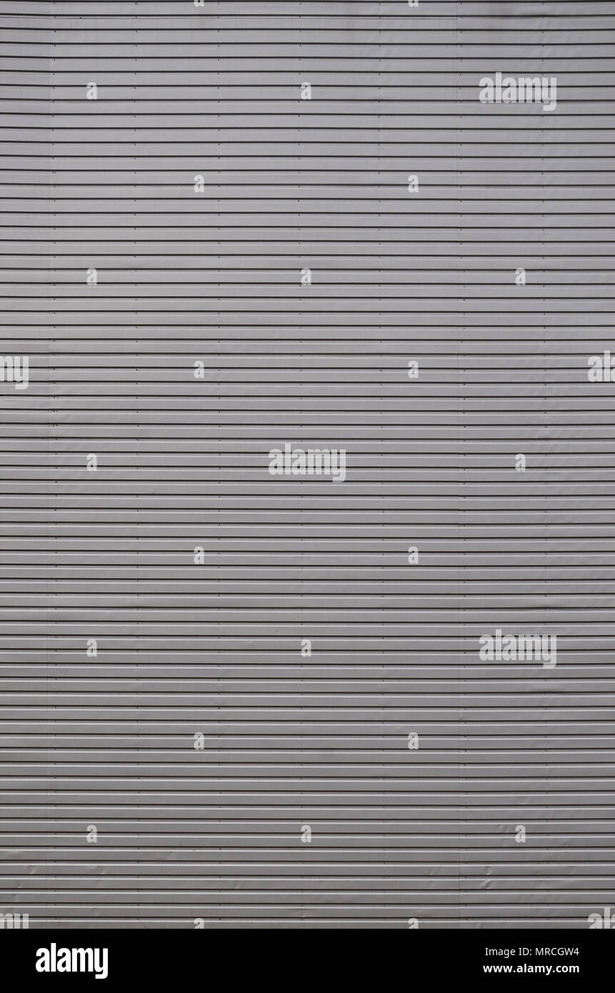 The texture of the wall is made of metal coating of huge aluminum ...