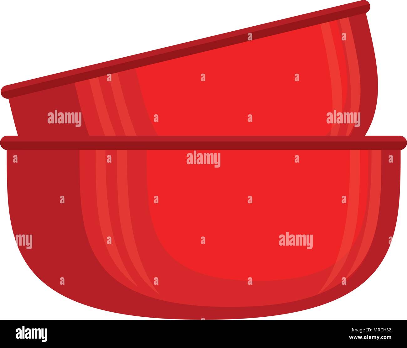 kitchen bowls pile empty icon Stock Vector Image & Art - Alamy