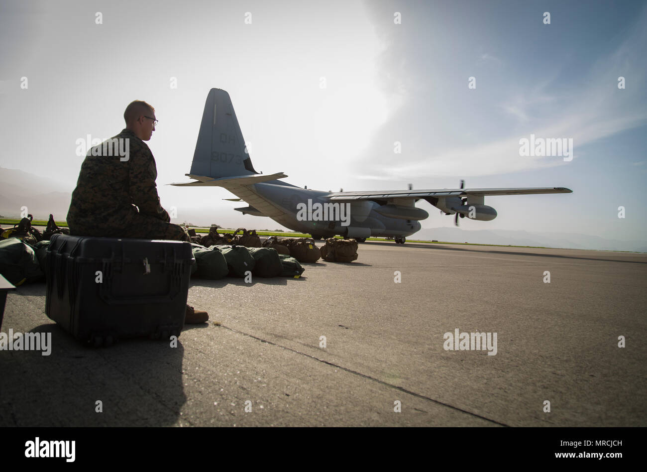 Lance Cpl. Hugh M. Mosher, an embarkation clerk with the Command ...