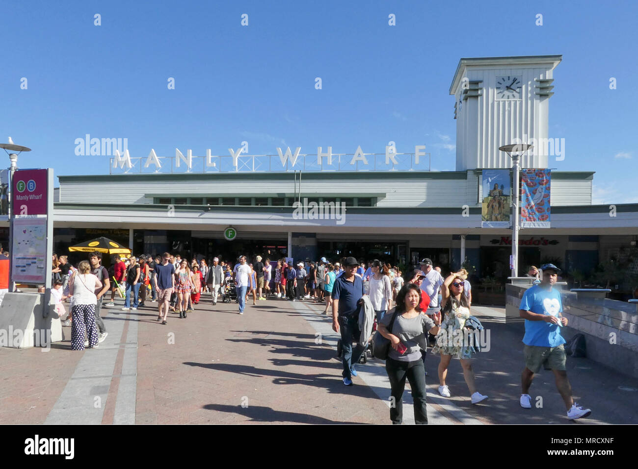 Australia manly fun pier hi-res stock photography and images - Alamy