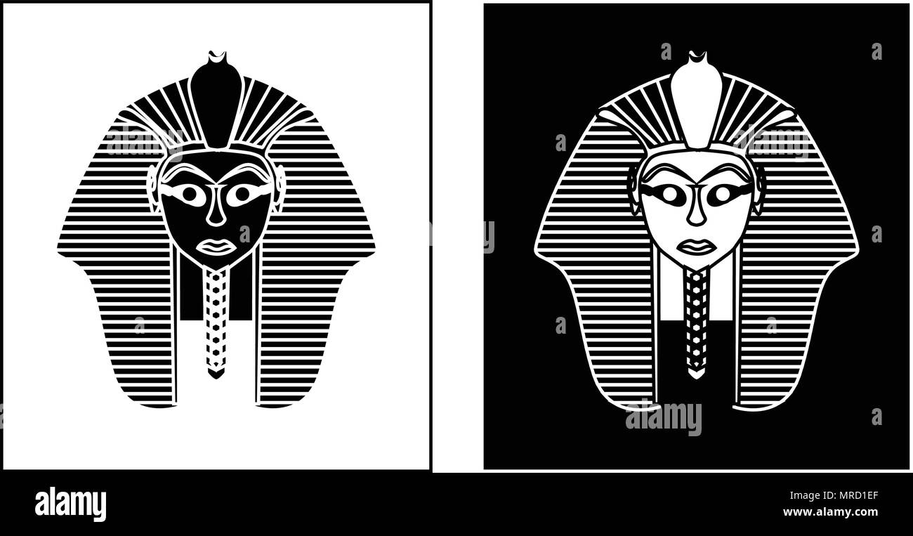 Pharaoh Head Vector