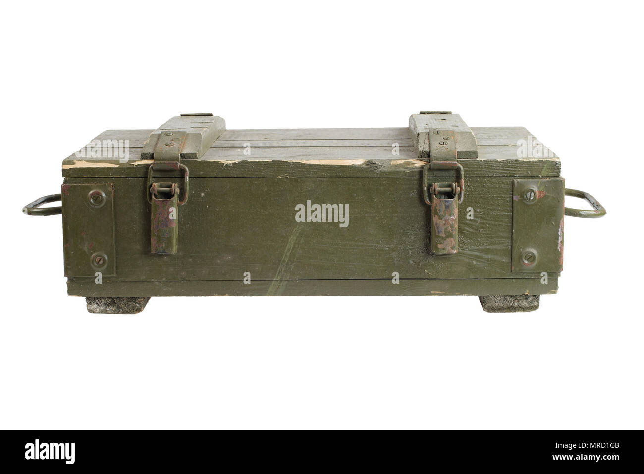army box of ammunition isolated Stock Photo - Alamy