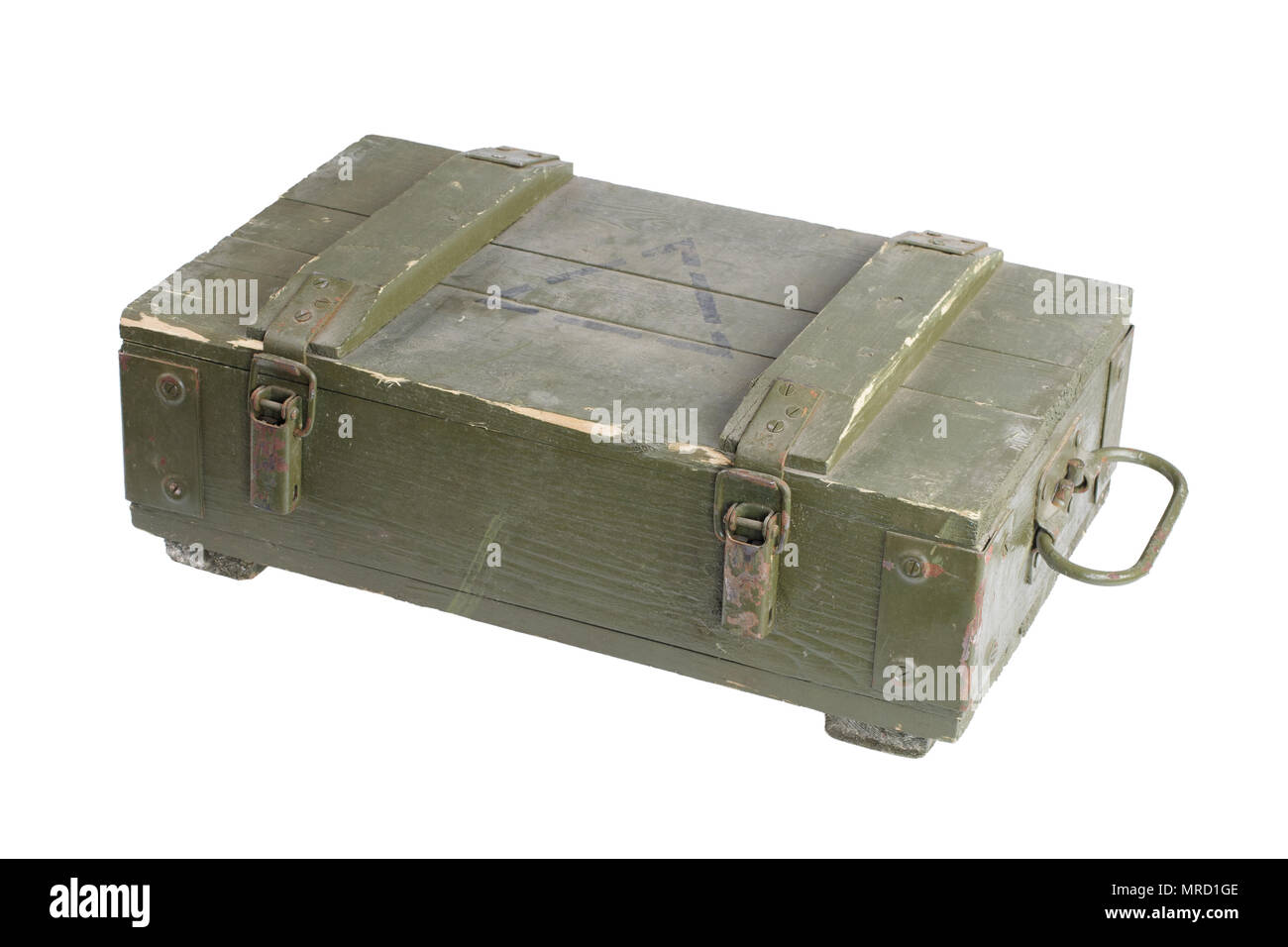 army box of ammunition isolated Stock Photo - Alamy