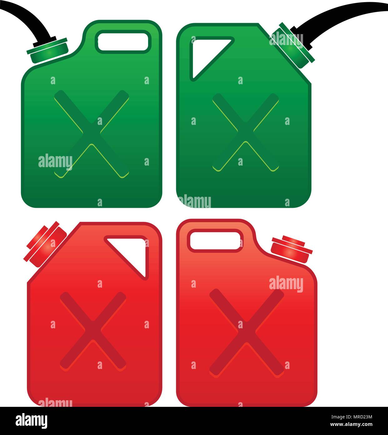 Oil canister icon white Stock Vector Images - Alamy