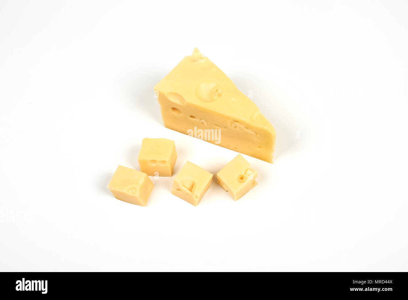 Testy Cheese isolated on white background , in studio Stock Photo - Alamy