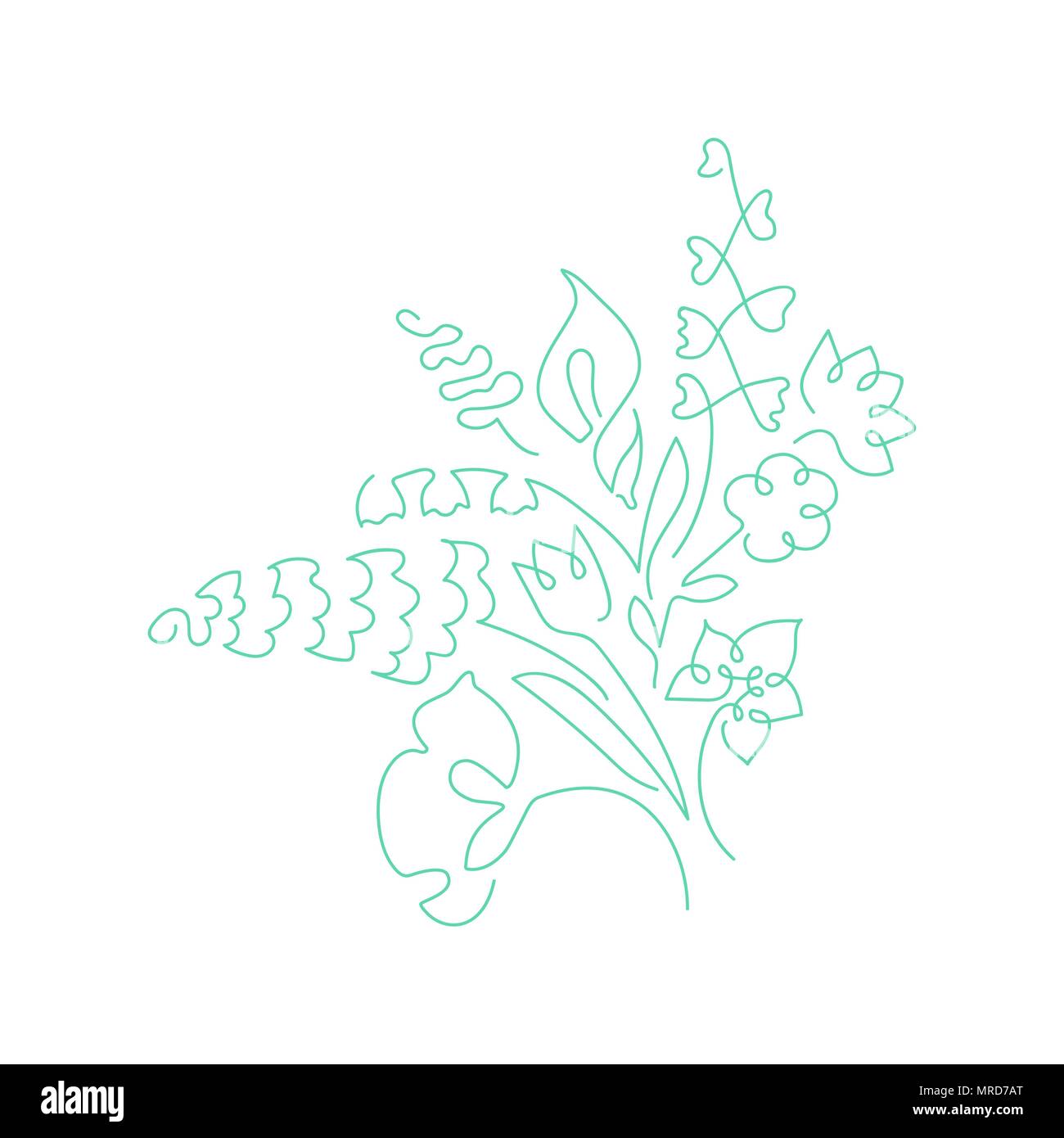 Continuous bloom Cut Out Stock Images & Pictures - Alamy