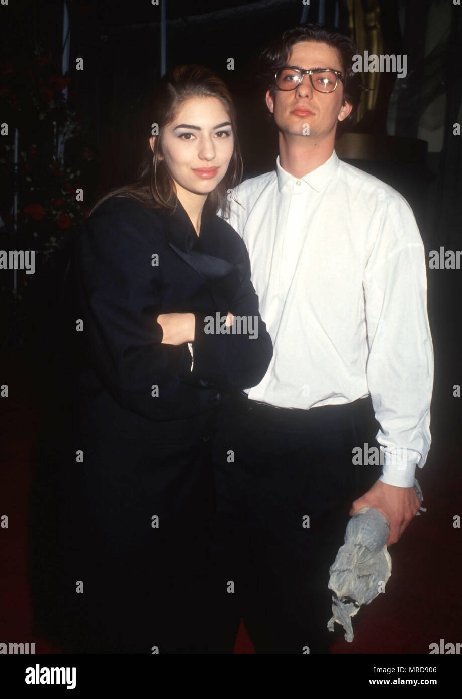 LOS ANGELES, CA - MARCH 25: (L-R) Director Sofia Coppola and brother ...