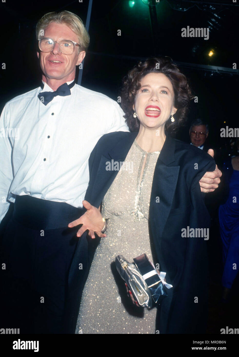 LOS ANGELES, CA - MARCH 25: (L-R) Actor Ed Begley Jr. and actress ...