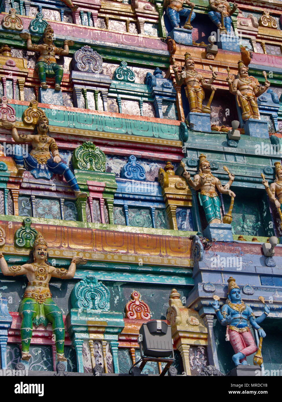 Hindu Temple in Namchi City, Sikkim State in India, 15th April, 2013 ...