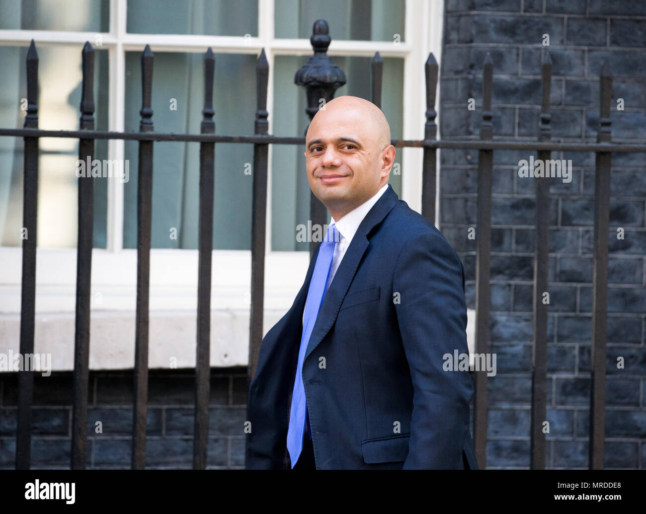 Home Secretary, Sajid Javid arrives at Downing street for a Cabinet ...