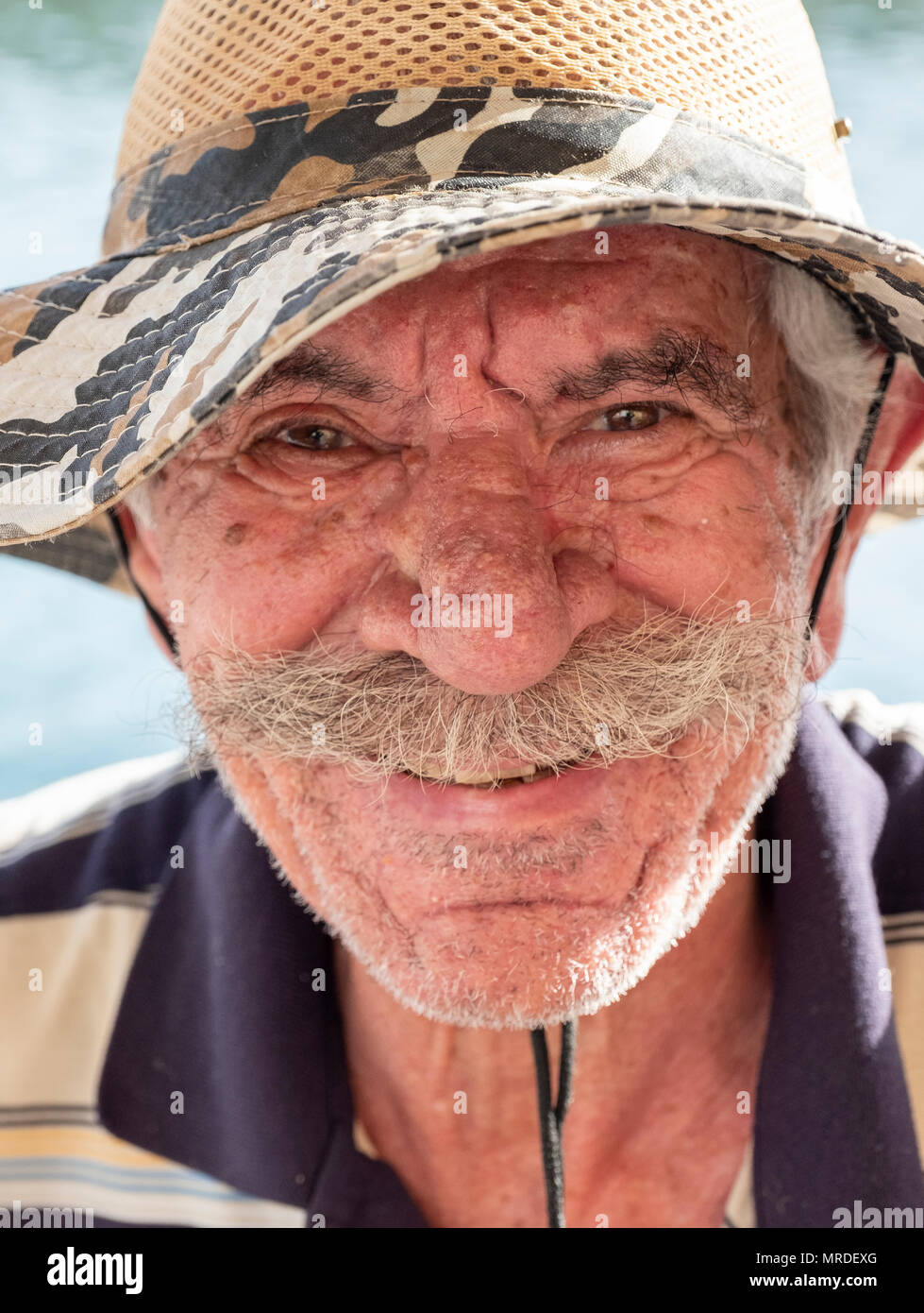 Fisherman portrait weathered face hi-res stock photography and images ...