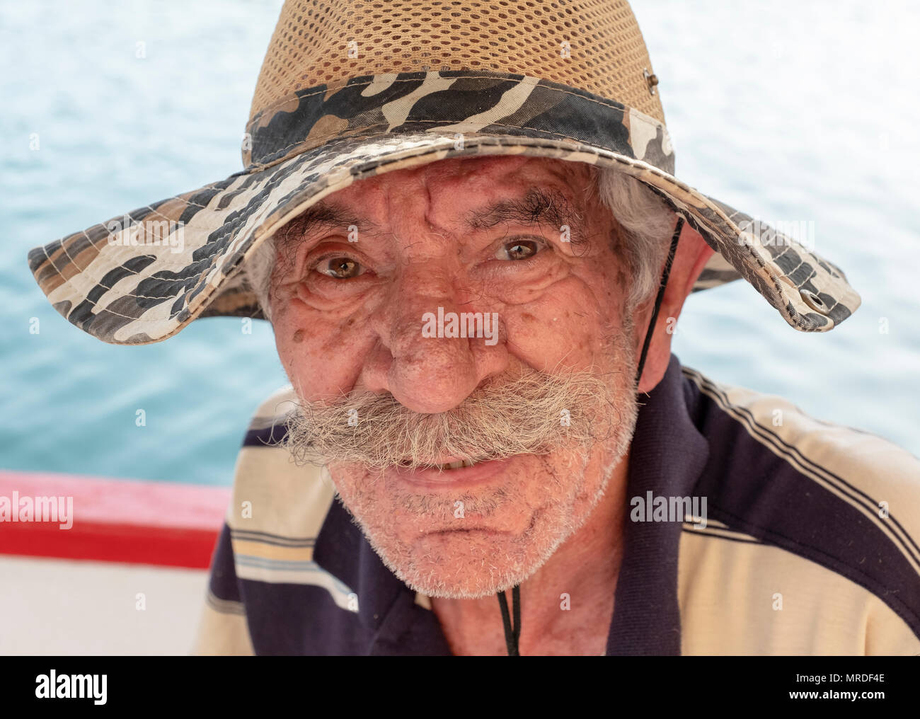 Fisherman portrait weathered face hi-res stock photography and images ...