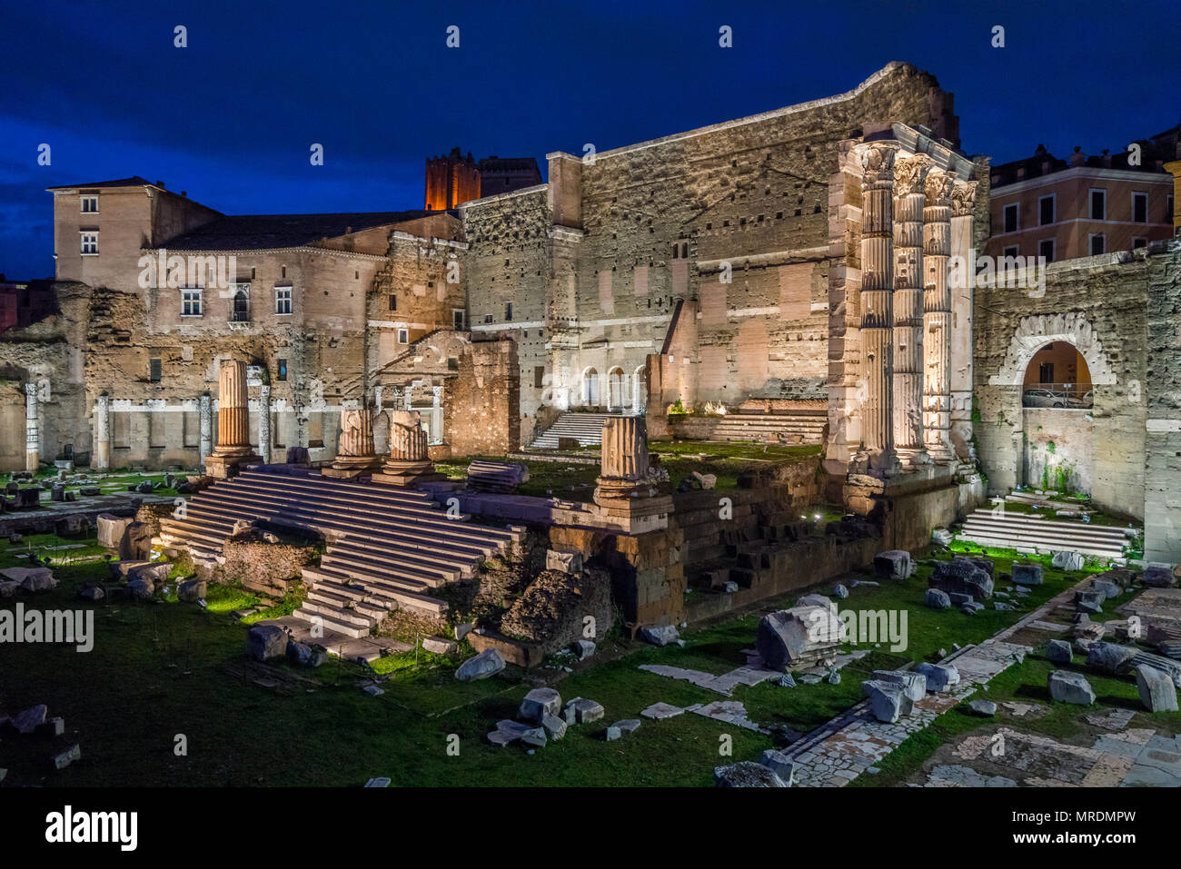 Temple for augustus hi-res stock photography and images - Alamy