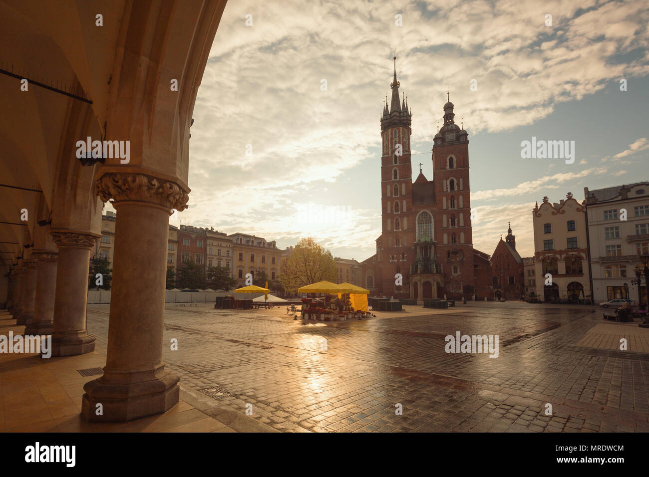 Cracow landmarks hi-res stock photography and images - Alamy