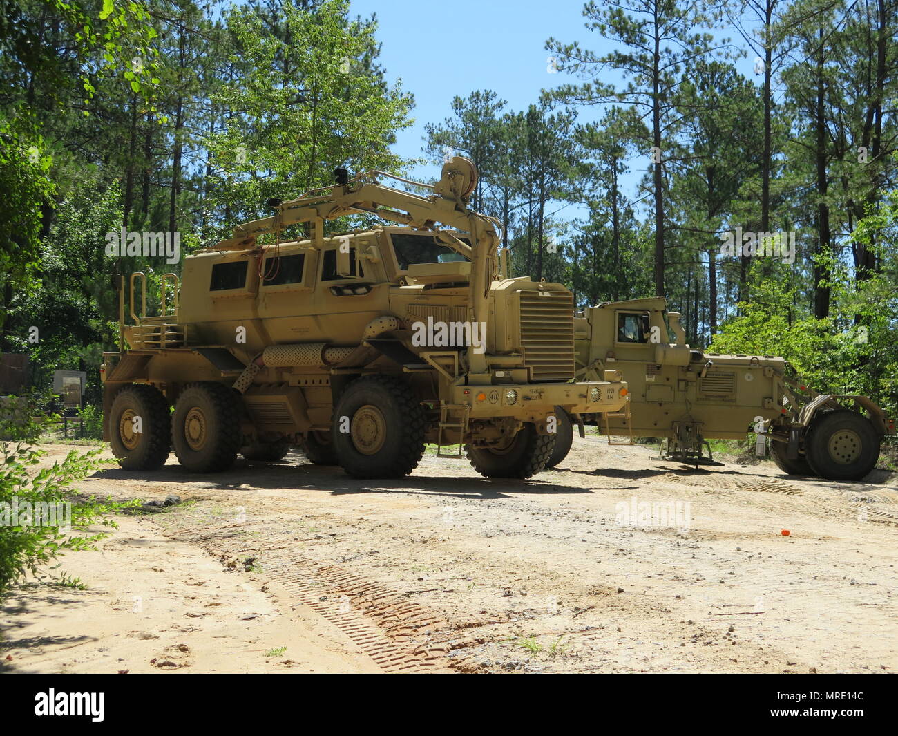 1221st route clearance engineering company hi-res stock photography and ...