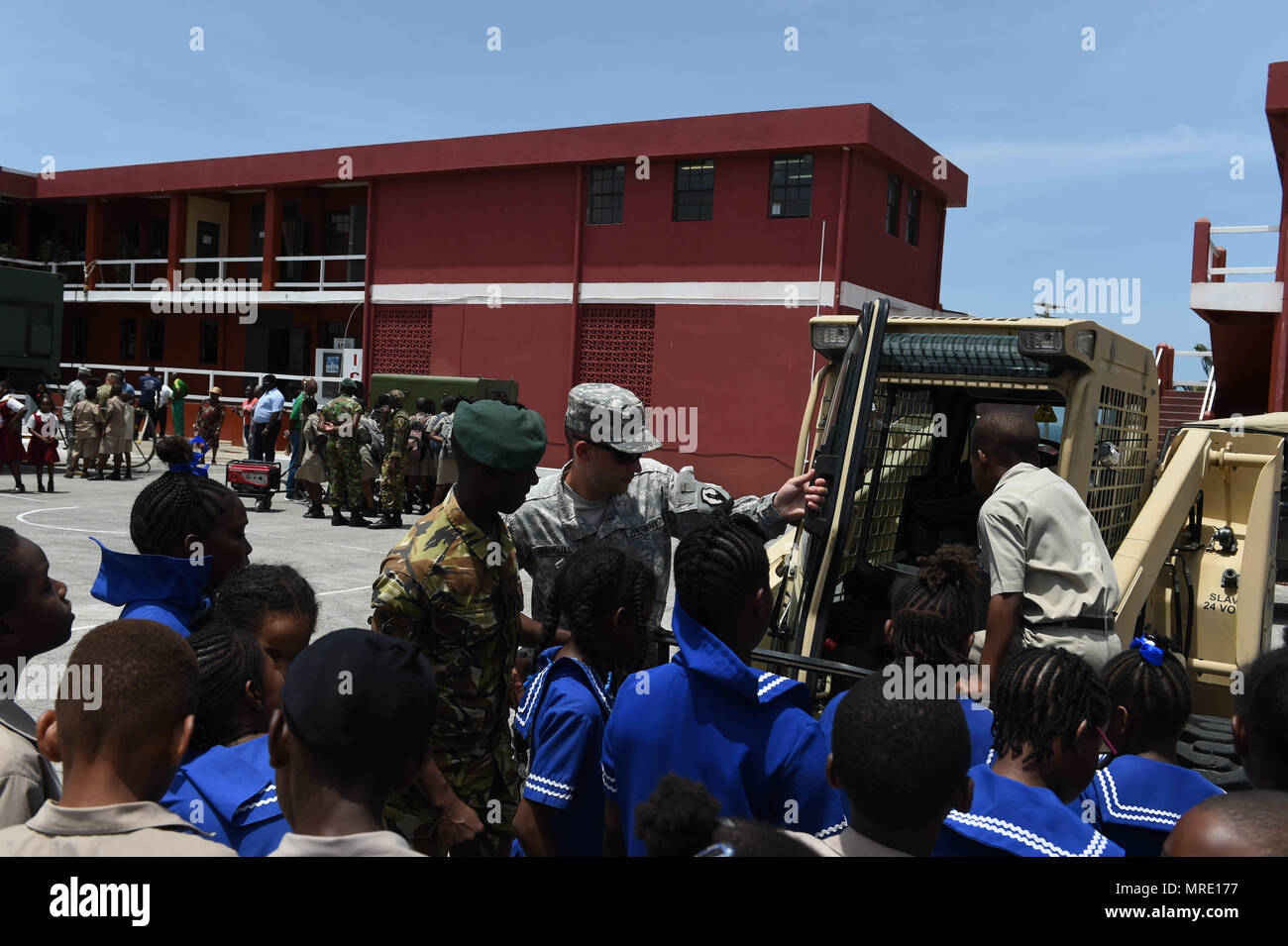 Barbados defence force hi-res stock photography and images - Alamy