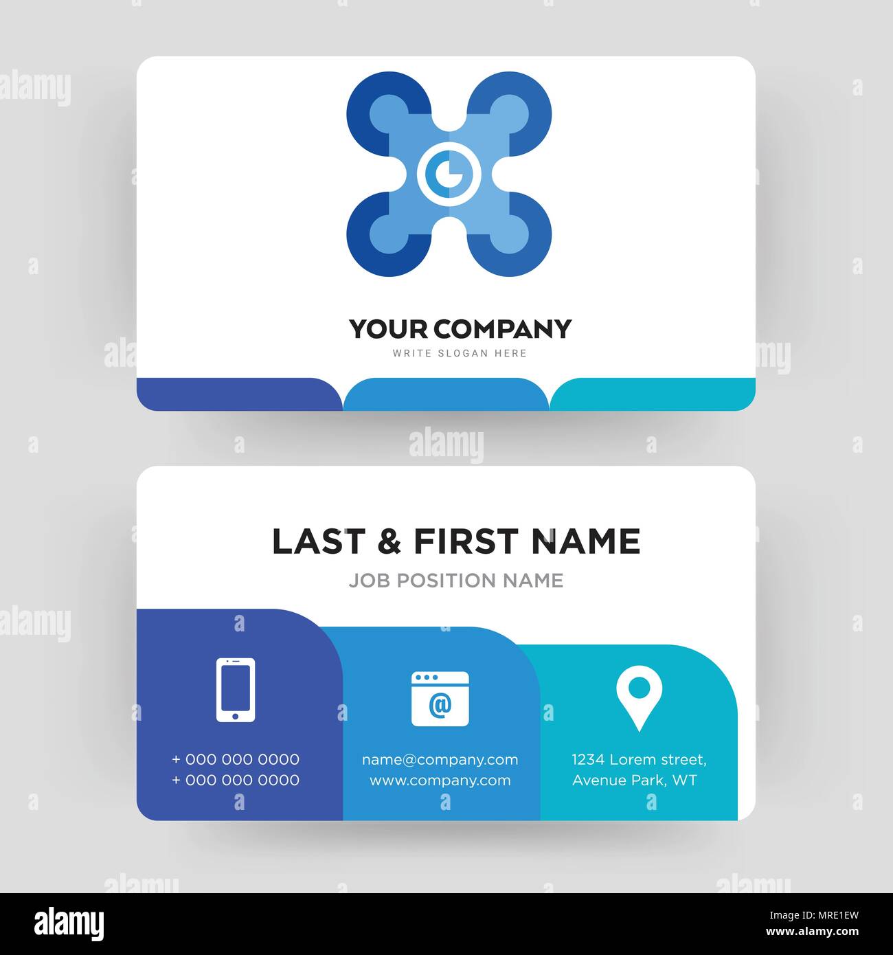 drones, business card design template, Visiting for your company ...