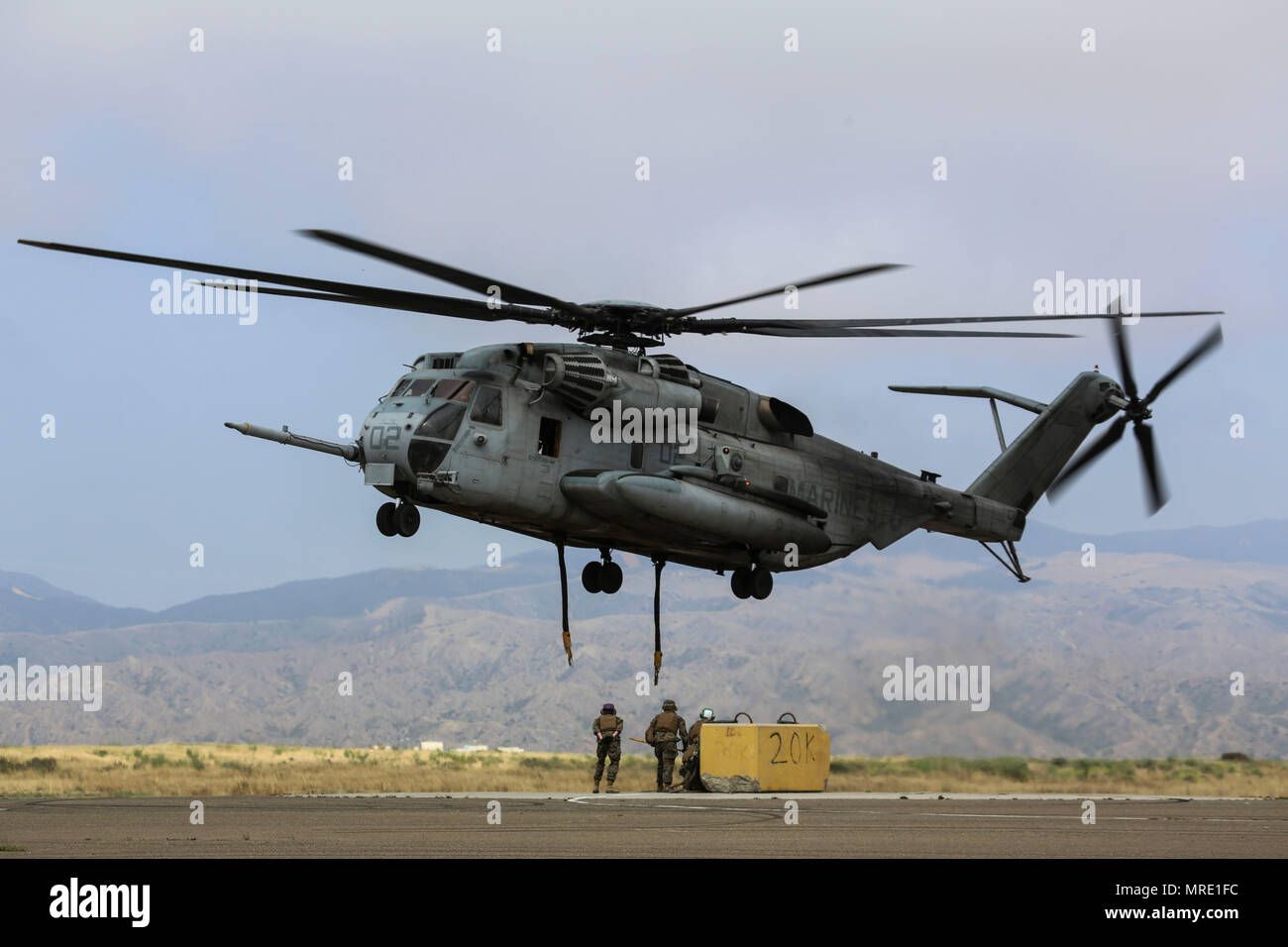 Helicopter Support Team (HST) Marines with Combat Logistics Battalion ...