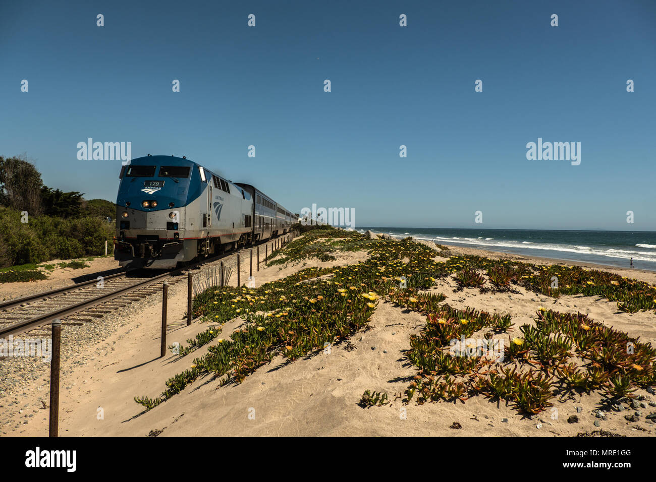 California Coast Train Railway High Resolution Stock Photography and ...