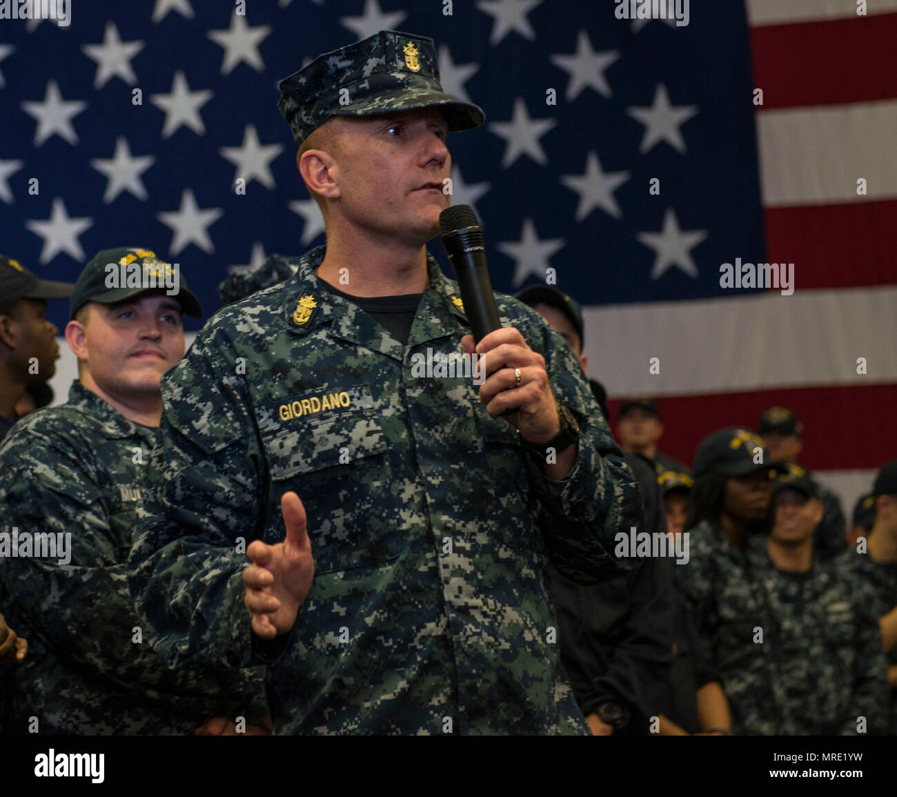 Master Chief Petty Officer Of The Navy Mcpon High Resolution Stock ...