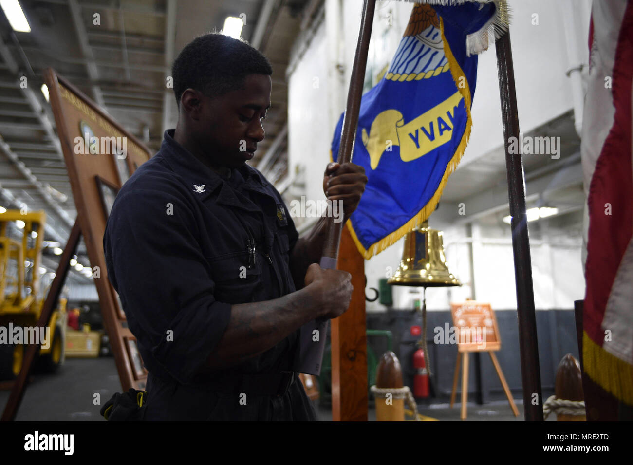 170605-N-QN175-025 ATLANTIC OCEAN (June 5, 2017) Boatswain's Mate 3rd ...