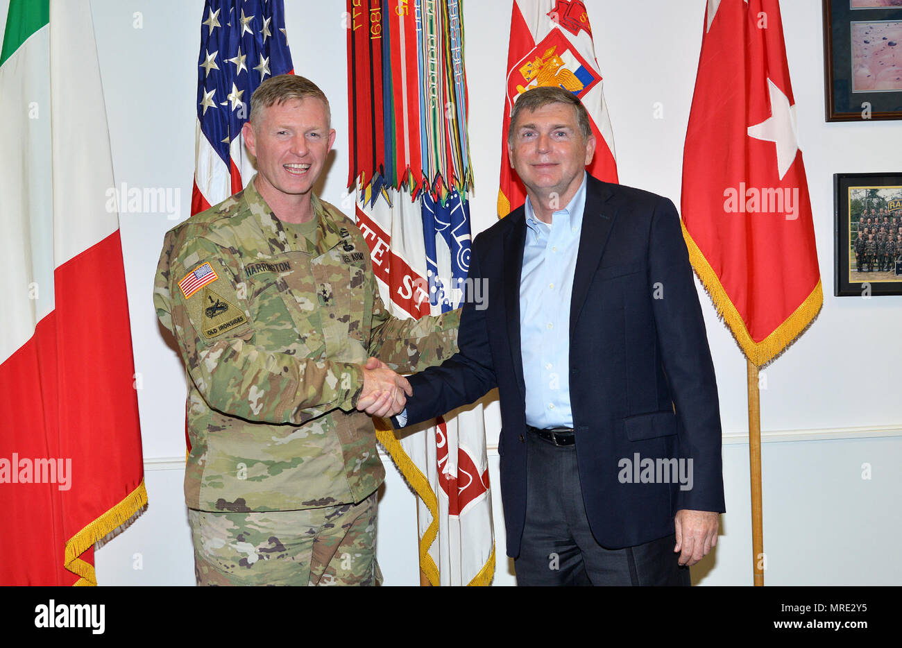 Maj gen fred d robinson hi-res stock photography and images - Alamy