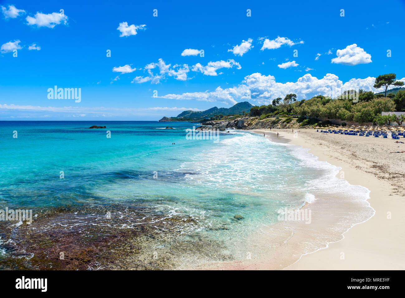 Beach Cala Moll at city Cala Rajada - beautiful coast of Mallorca ...