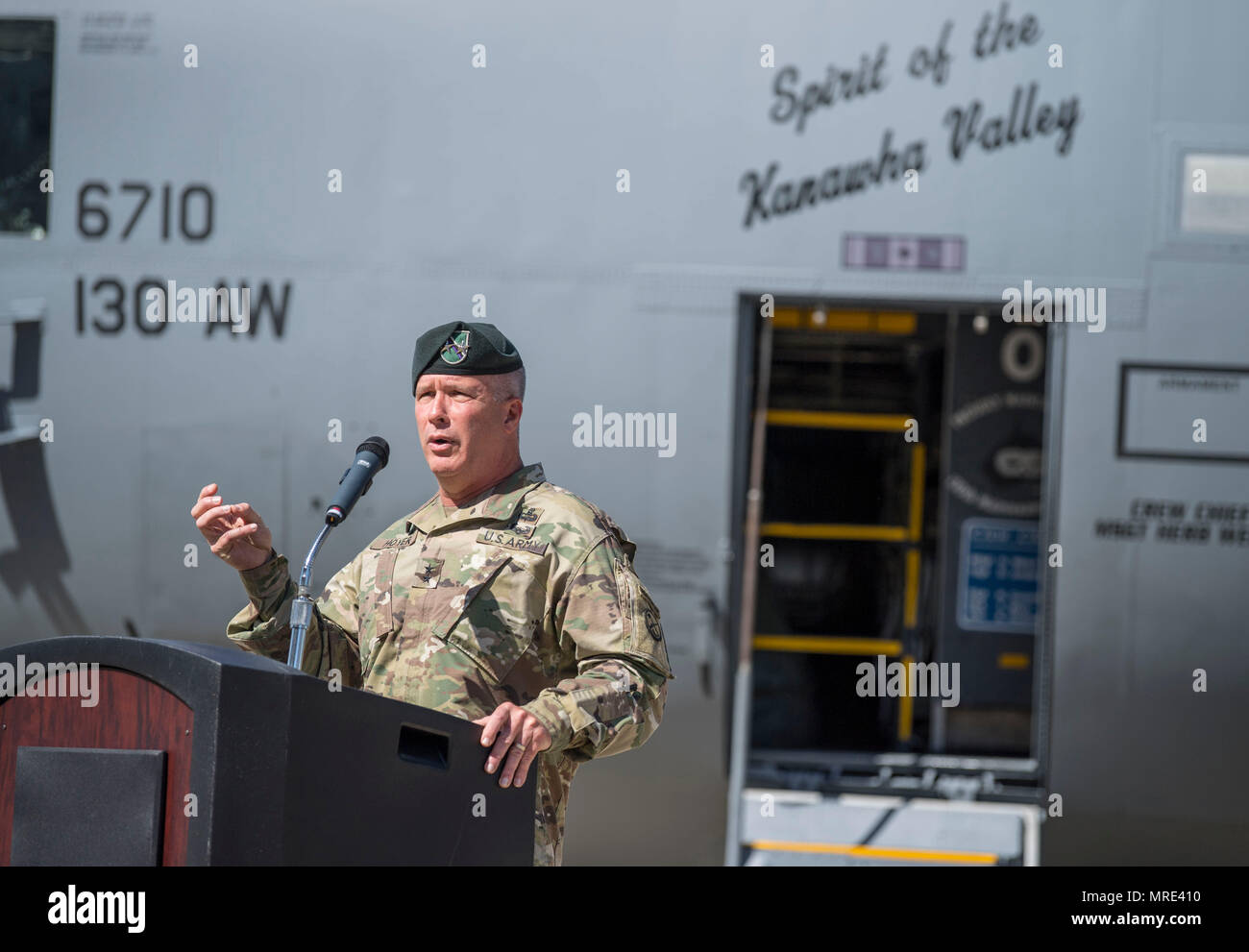 Maj. Gen. James Hoyer, West Virginia National Guard Adjutant General ...