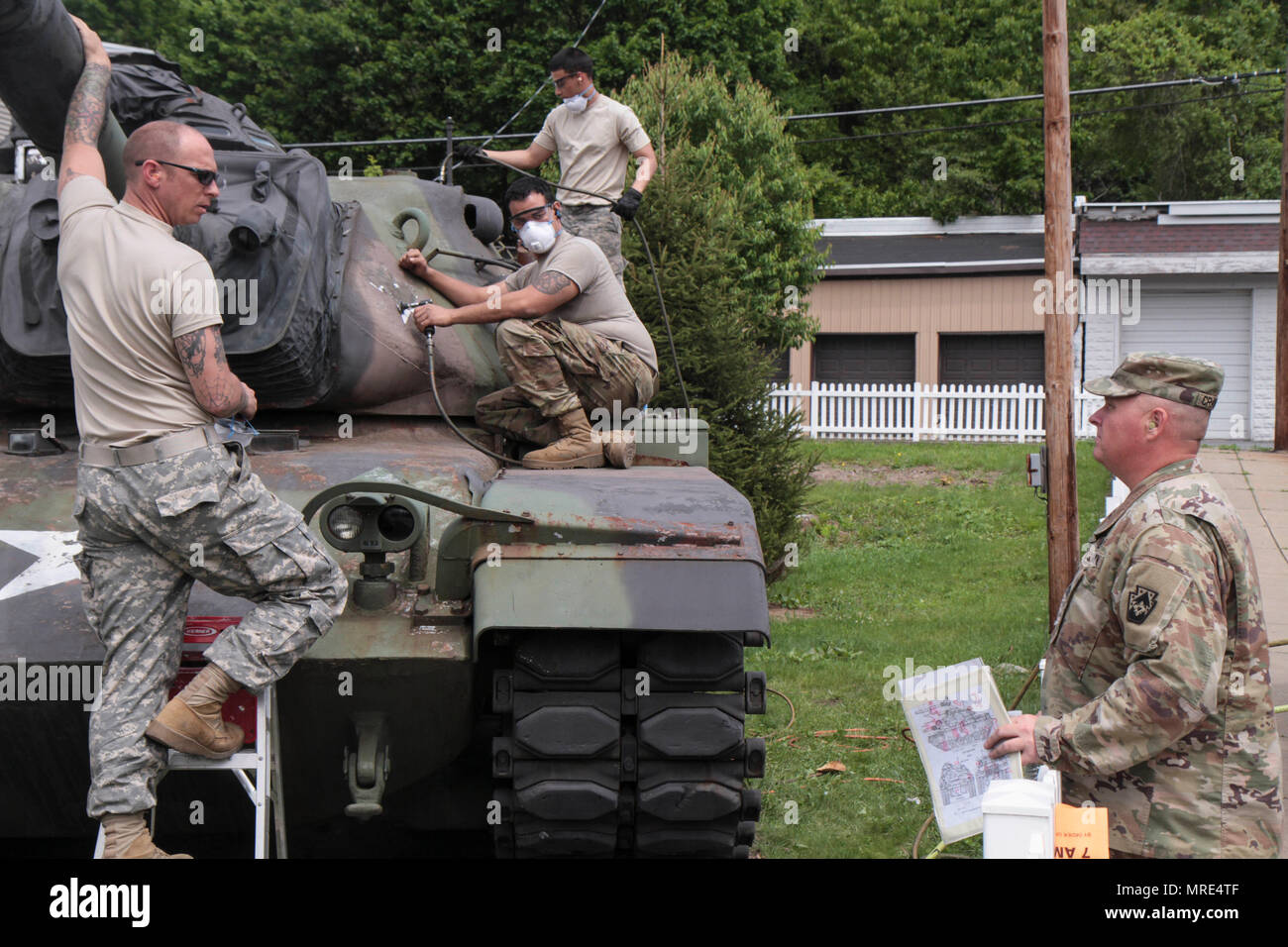 Staff Sgt. Chad Crawford, an allied tradesman with the 3622nd ...