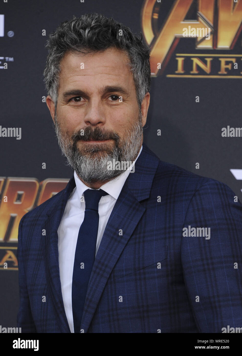 Film Premiere of Avengers Infinity War Featuring: Mark Ruffalo Where ...