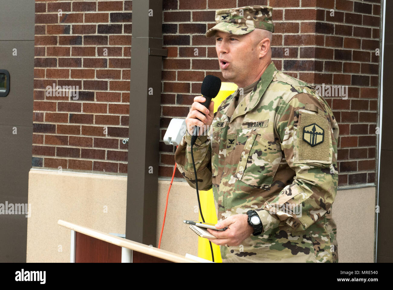 Col. Michael D. Lewis, commander of the 301st Maneuver Enhancement ...