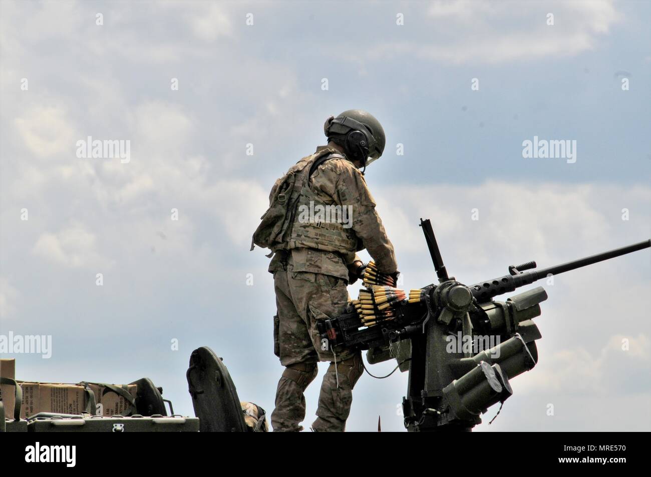 Synchronized machine gun hi-res stock photography and images - Alamy