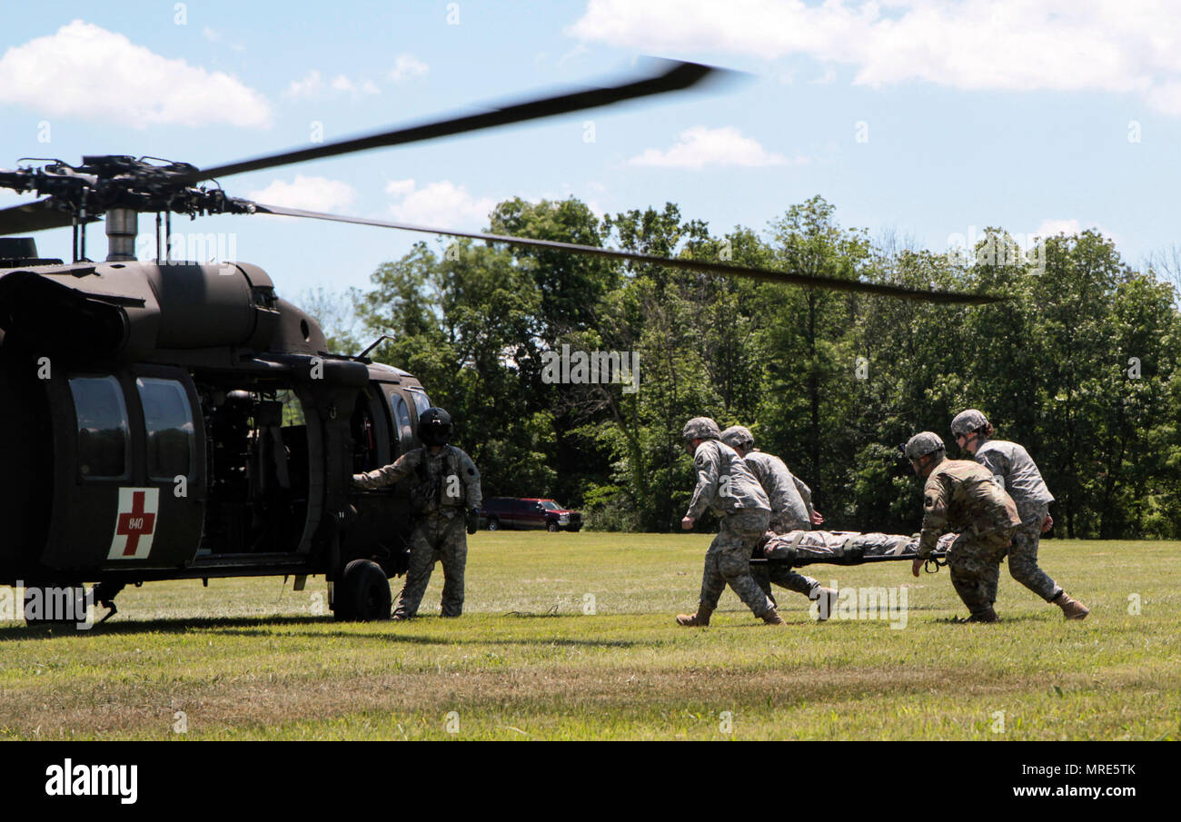 Soldiers assigned to the 108th Area Support Medical Company, 213th ...
