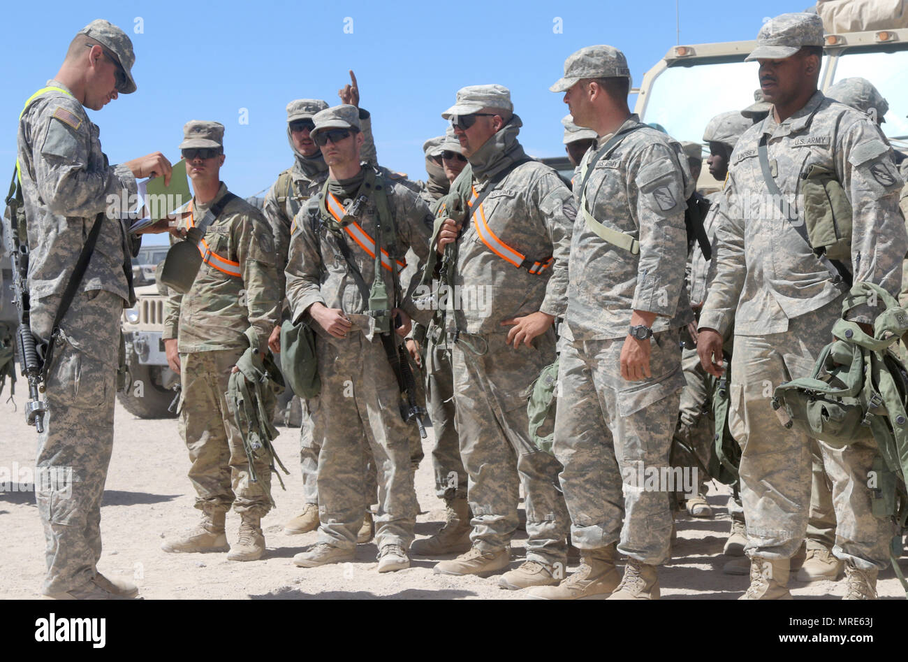 Rotational unit bivouac area hi-res stock photography and images - Alamy