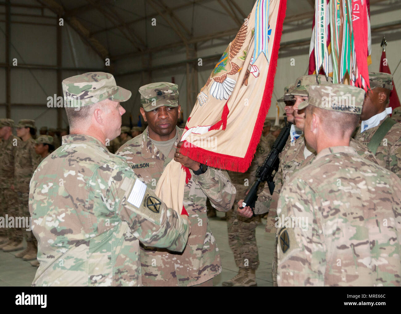 Lt. Col. Anthony L. Wilson Sr., the commander of the 548th Combat ...