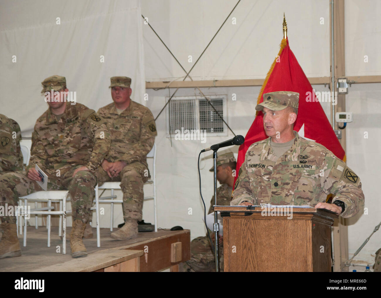 Outgoing Commander of the 548th Combat Sustainment Support Battalion ...