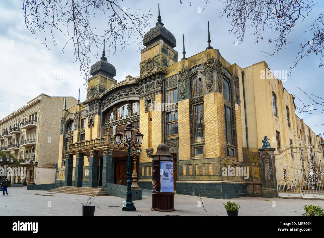 Baku, Azerbaijan - March 10, 2018: Azerbaijan State Academic Opera and ...