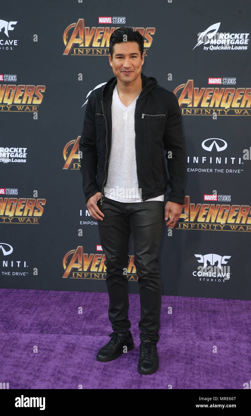 The World Premiere of Marvel Studios “Avengers: Infinity War” Featuring ...