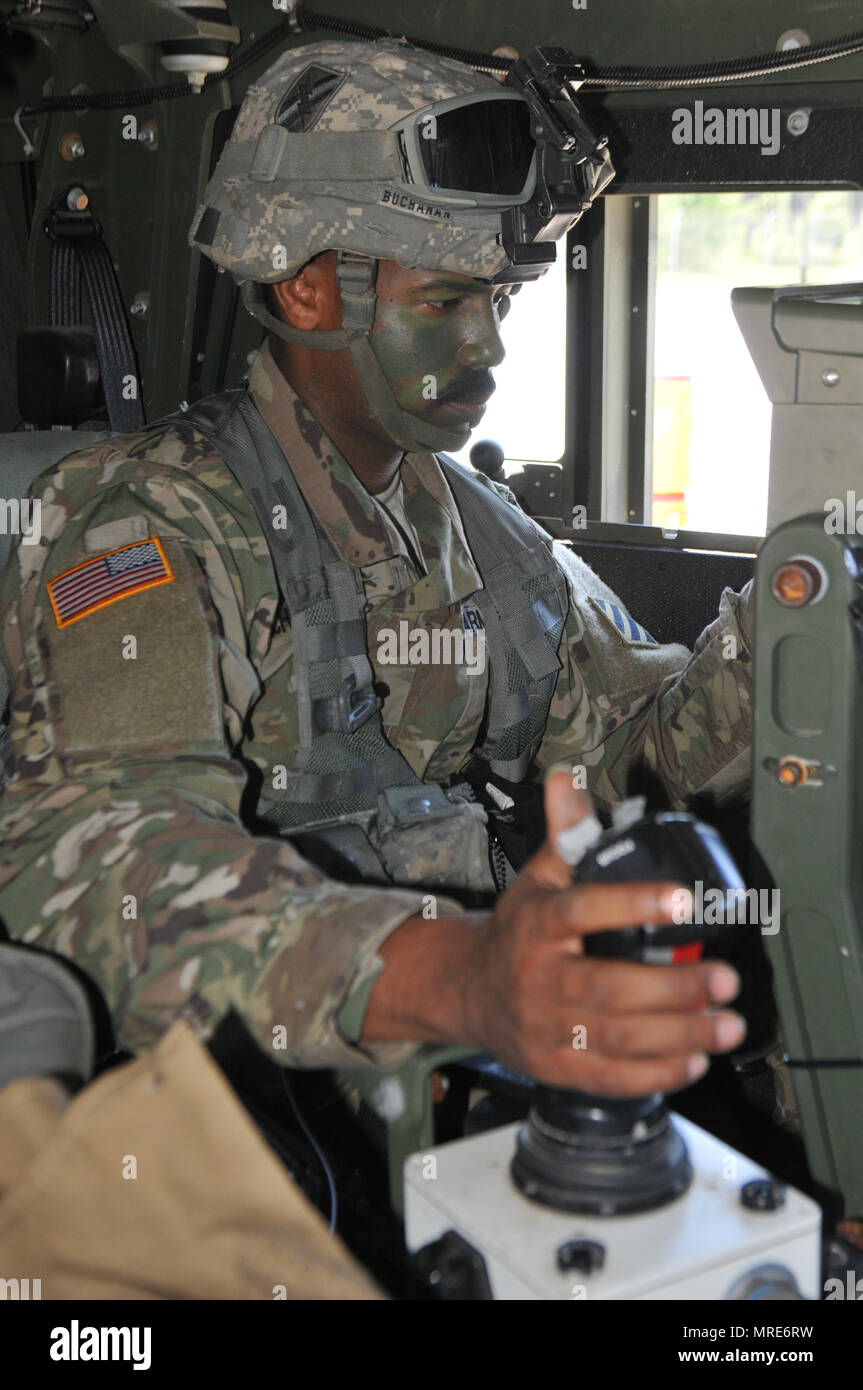 FORT STEWART, Ga., June 9,2017 – Georgia National Guardsmen Sgt. James ...
