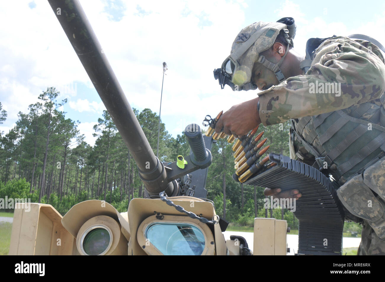 FORT STEWART, Ga., June 9,2017 – Georgia National Guardsmen Sgt. James ...